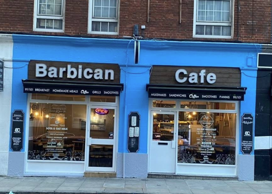 Barbican Cafe Lever St London